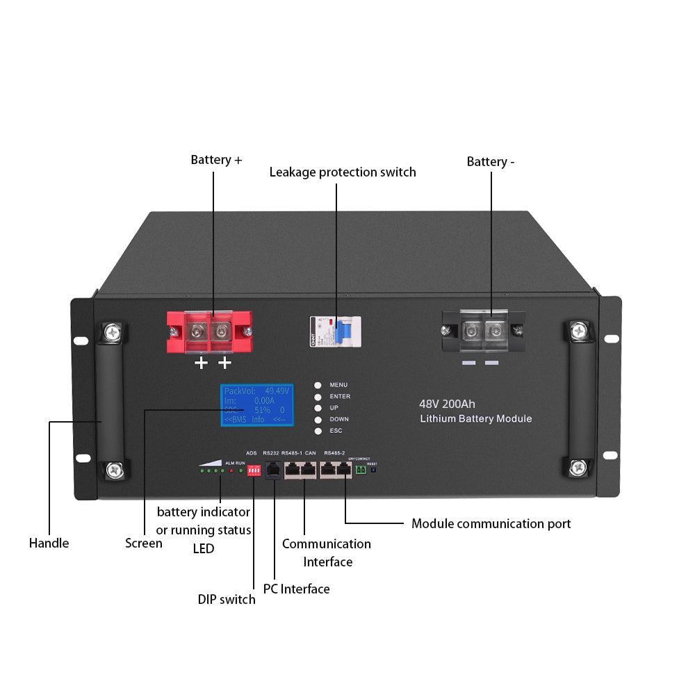 48v 200 ah lifepo4 battery