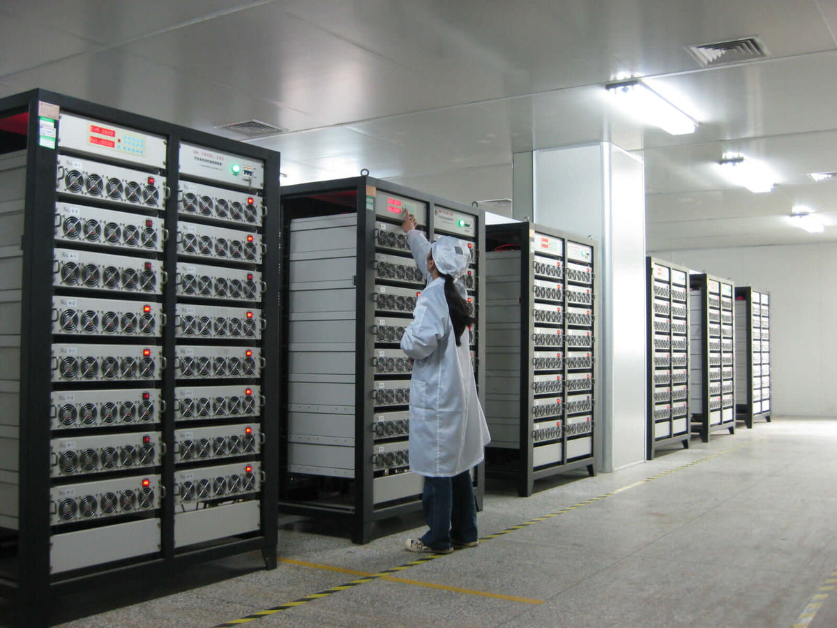 Lithium battery factory