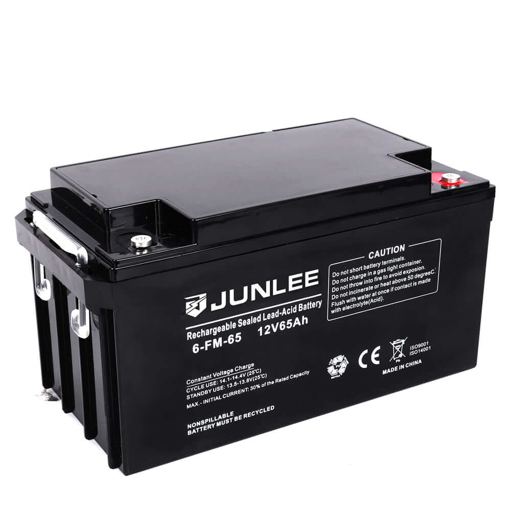 Rechargeable 12V 65Ah Sealed Lead-Acid Battery Deeep Cycle